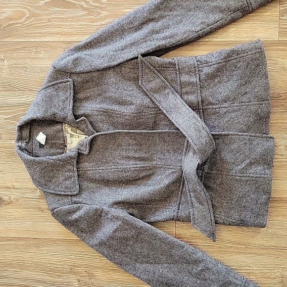 J. Crew | Jackets & Coats | J Crew Robert Noble Herringbone Wool Coat ...